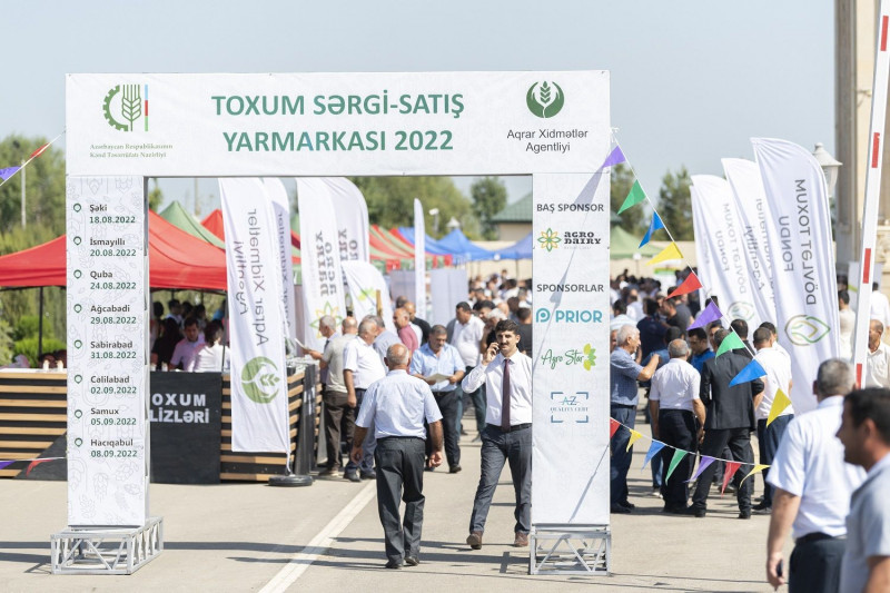 Ağcabədidə toxum sərgi-satış yarmarkası keçirilib - KTN