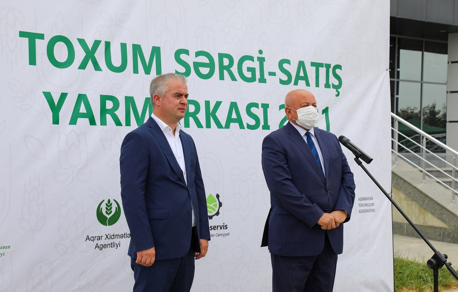 Ağcabədidə keçirilən toxum sərgi-satış yarmarkasında fe...